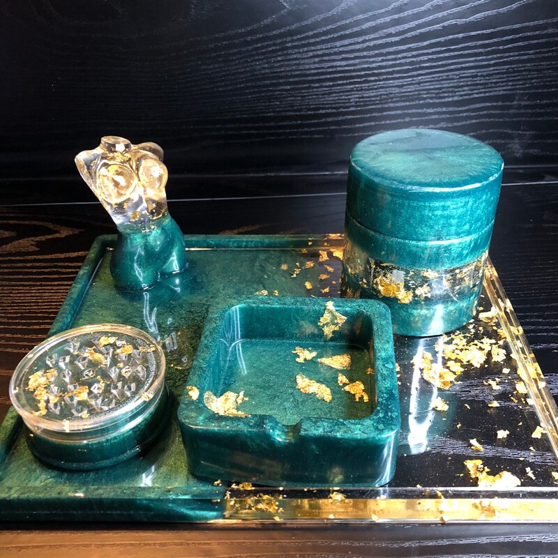 Rolling Tray Set - Etsy