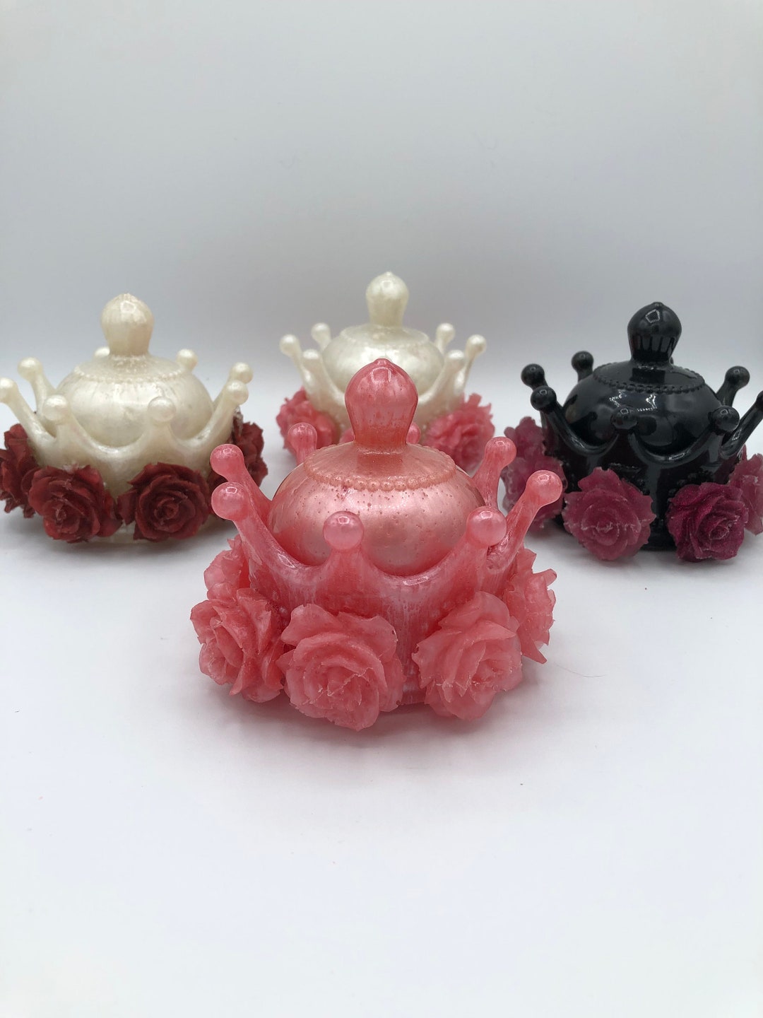 Crown Box - (crown W/top Only) - Crown Container, Ring Holder ...