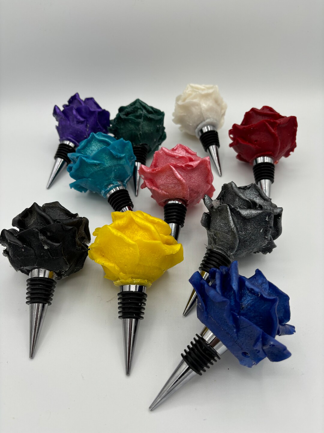 Wine Accesories - Rose Wine Stopper . Xmas Party, Hosting, Holiday ...