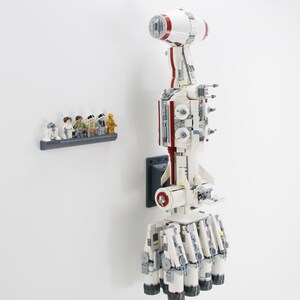 Wall Mount (2of2) for LEGO Tantive IV 75244 Star Wars (vertical or ...