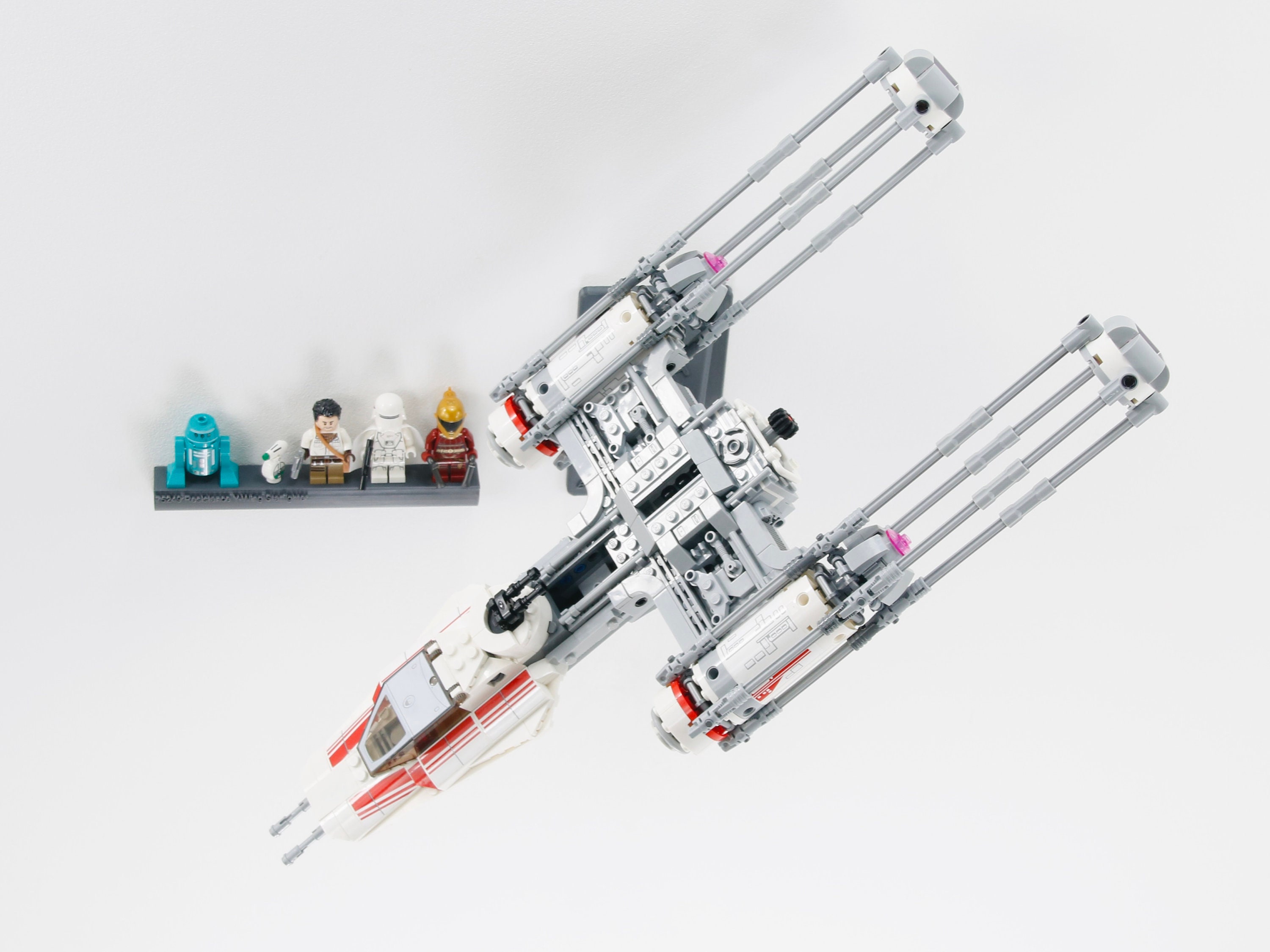 Adjustable Wall Mount for LEGO Resistance Y-wing Starfighter - Etsy