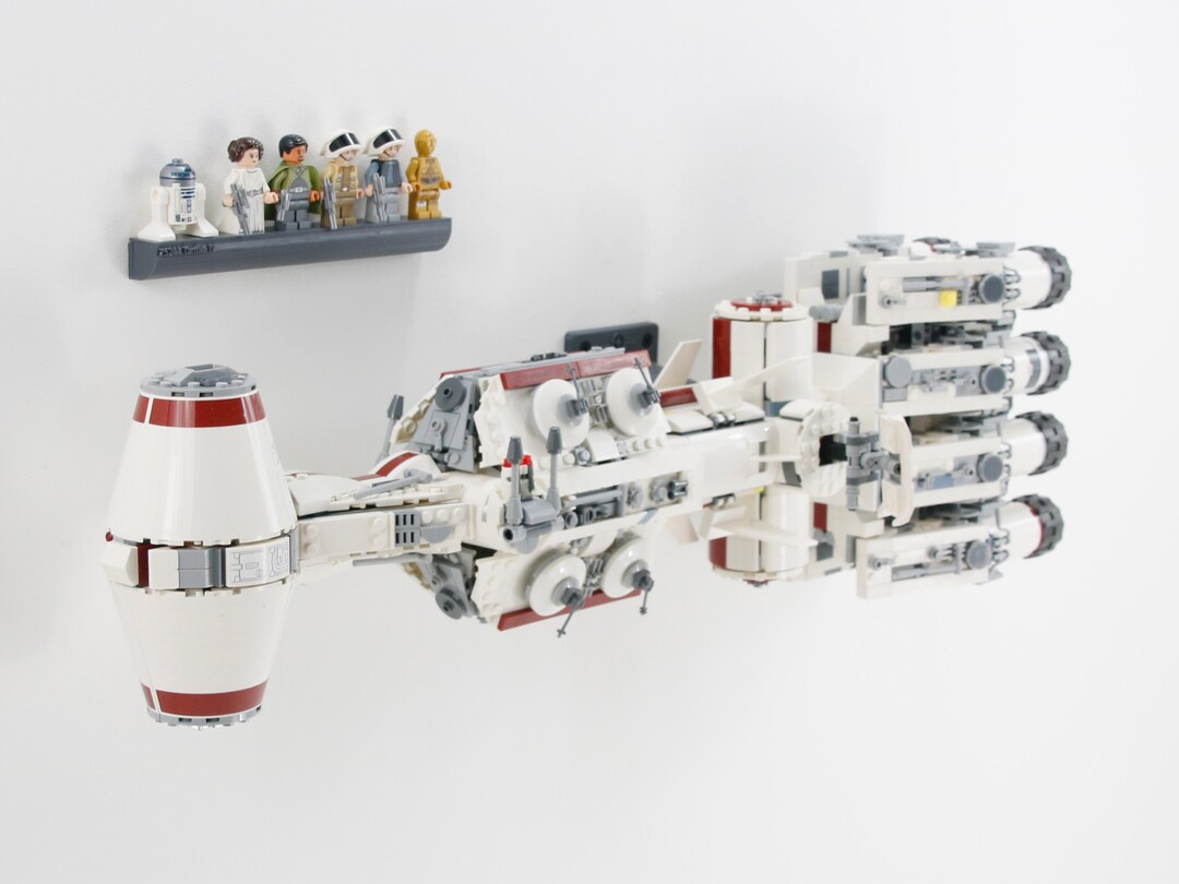 Wall Mount (2of2) for LEGO Tantive IV 75244 Star Wars (vertical or ...