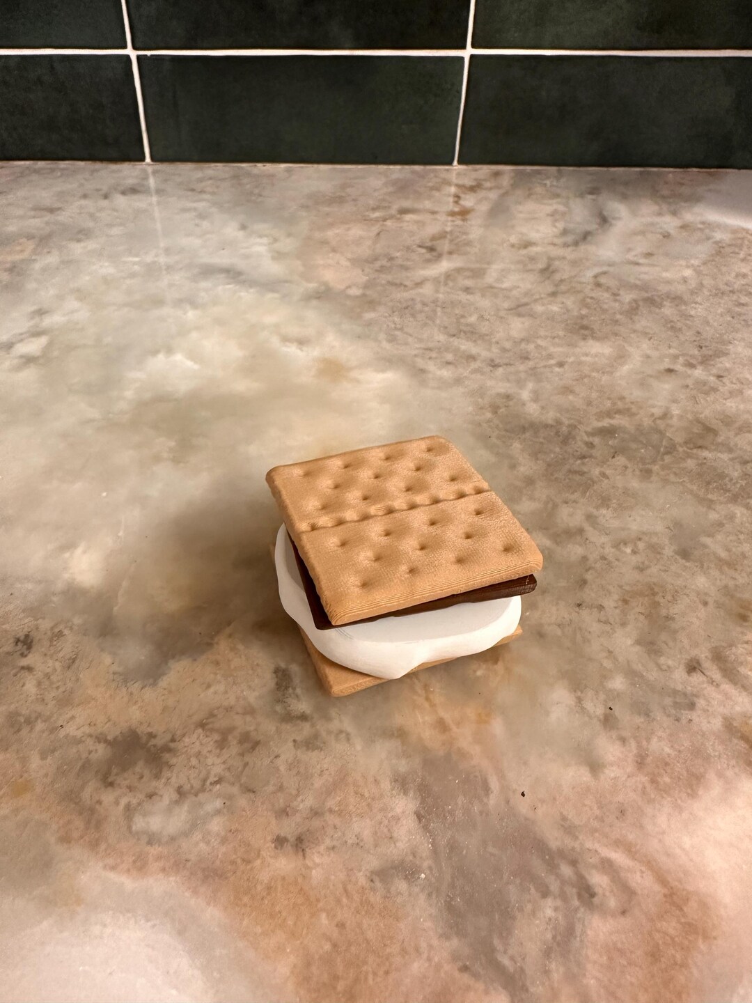 S’more Clicker Fidget Toy – 3D Printed Marshmallow Stress Reliever ...