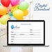 Balloon Decor Event Inquiry Form / Balloon Inquiry Template / Event ...