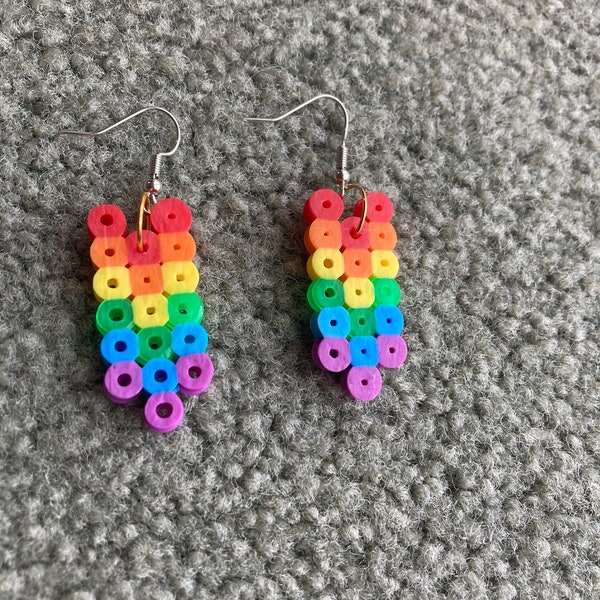 Perler Bead Jewelry Etsy