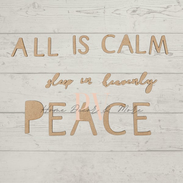 Sleep in Heavenly Peace Sign - Etsy