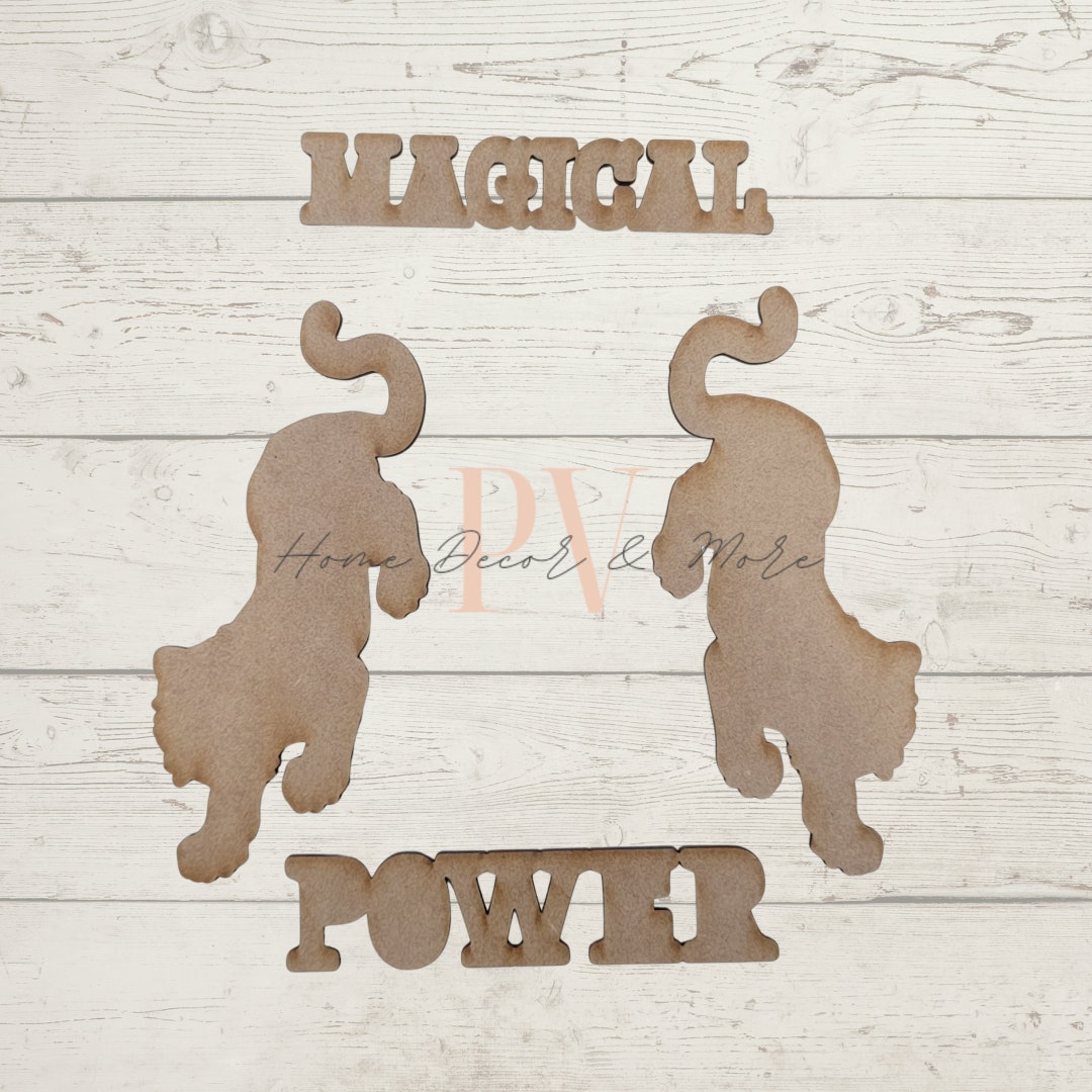 You Are Magical, Laser Cutout, DIY Paint Project, Inspirational Art ...