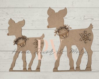 Standing Christmas Tree Cutouts, Laser Cutout, Winter Decor, Holiday ...