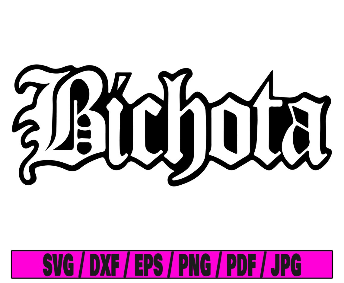 Bichota SVG, Bichota Heart Svg, Karol G PNG, Digital Files for Cricut ...