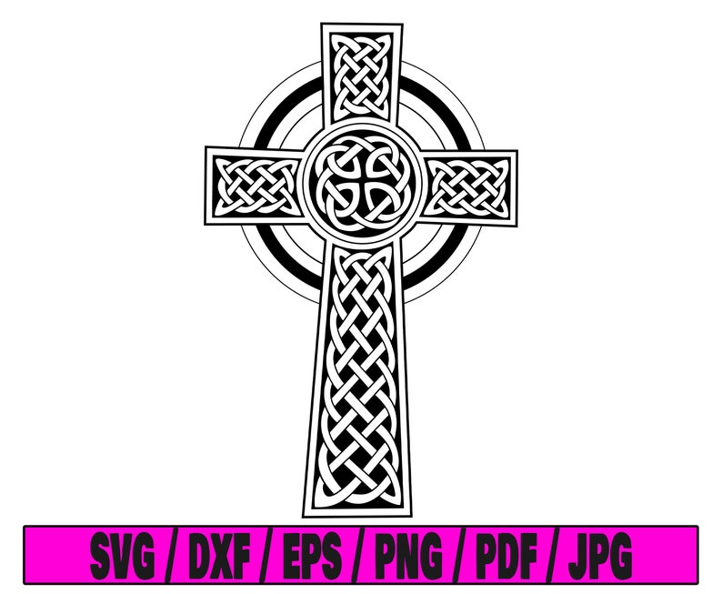 Celtic Cross Svg, Celtic Svg, Cross Svg, Christianity Svg, Celtic ...