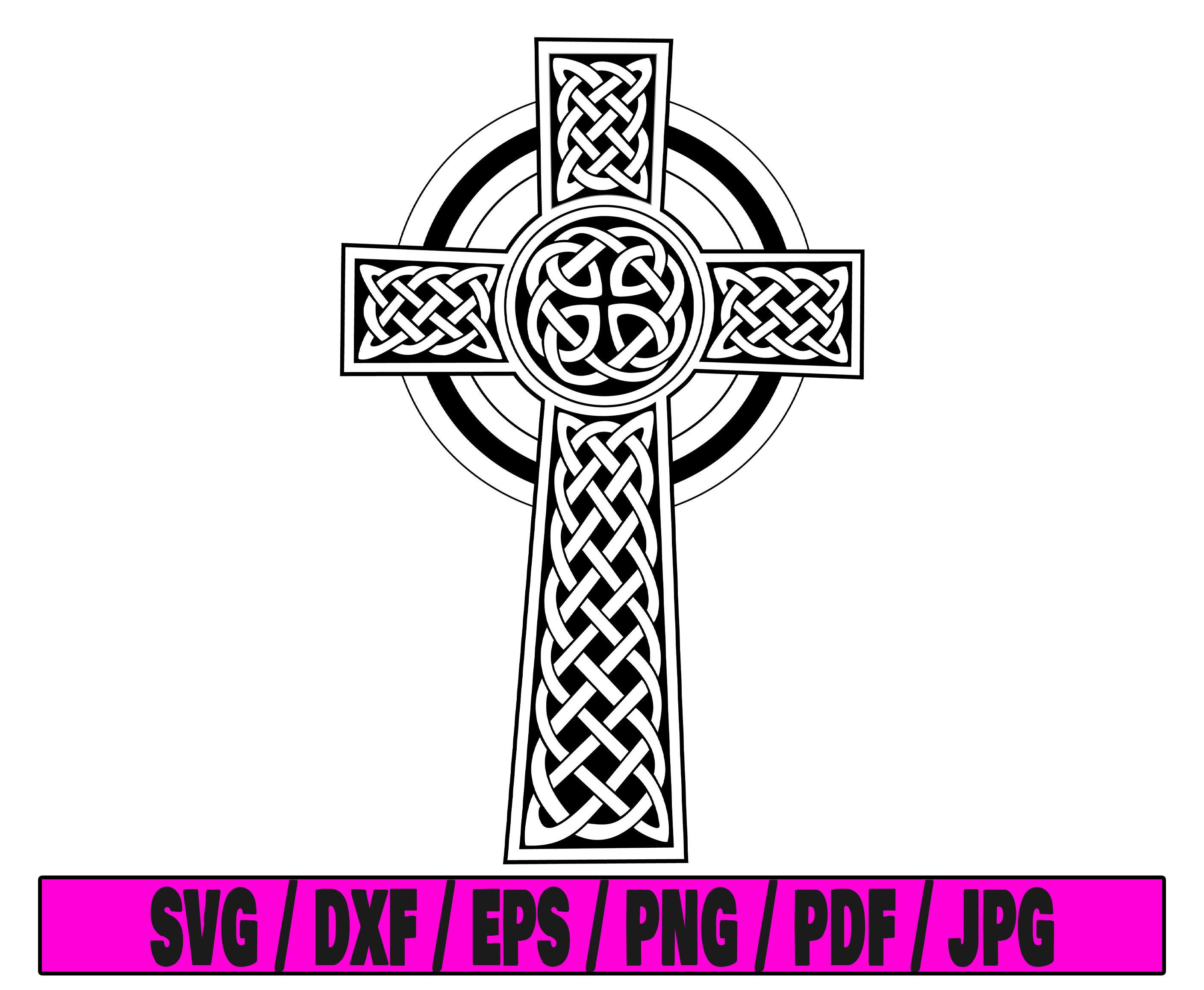 Celtic Cross Svg, Celtic Svg, Cross Svg, Christianity Svg, Celtic ...