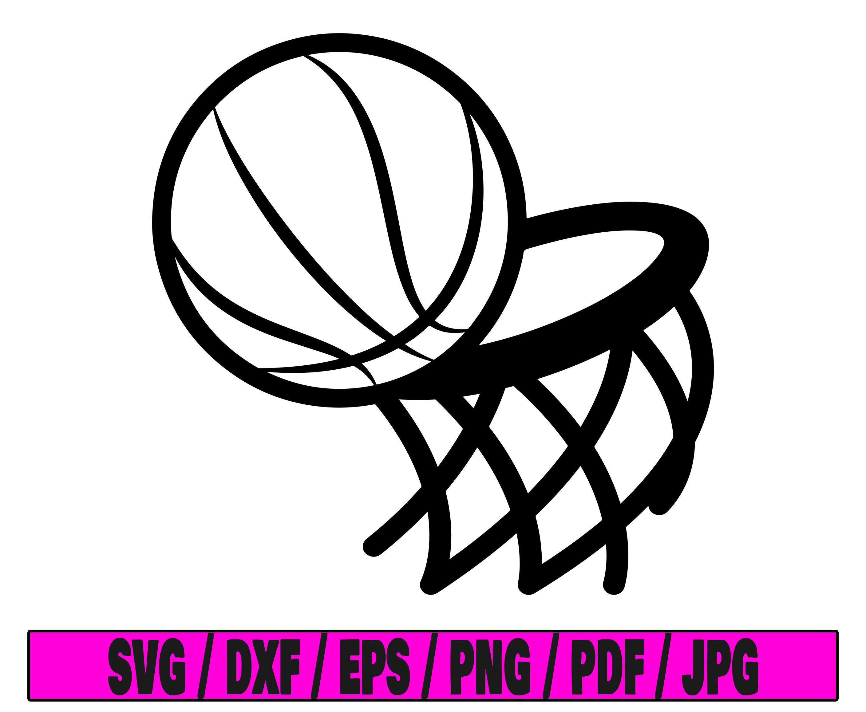 Basketball Svg, Ball Svg, American Basketball Svg, Ball Silhouette Svg ...