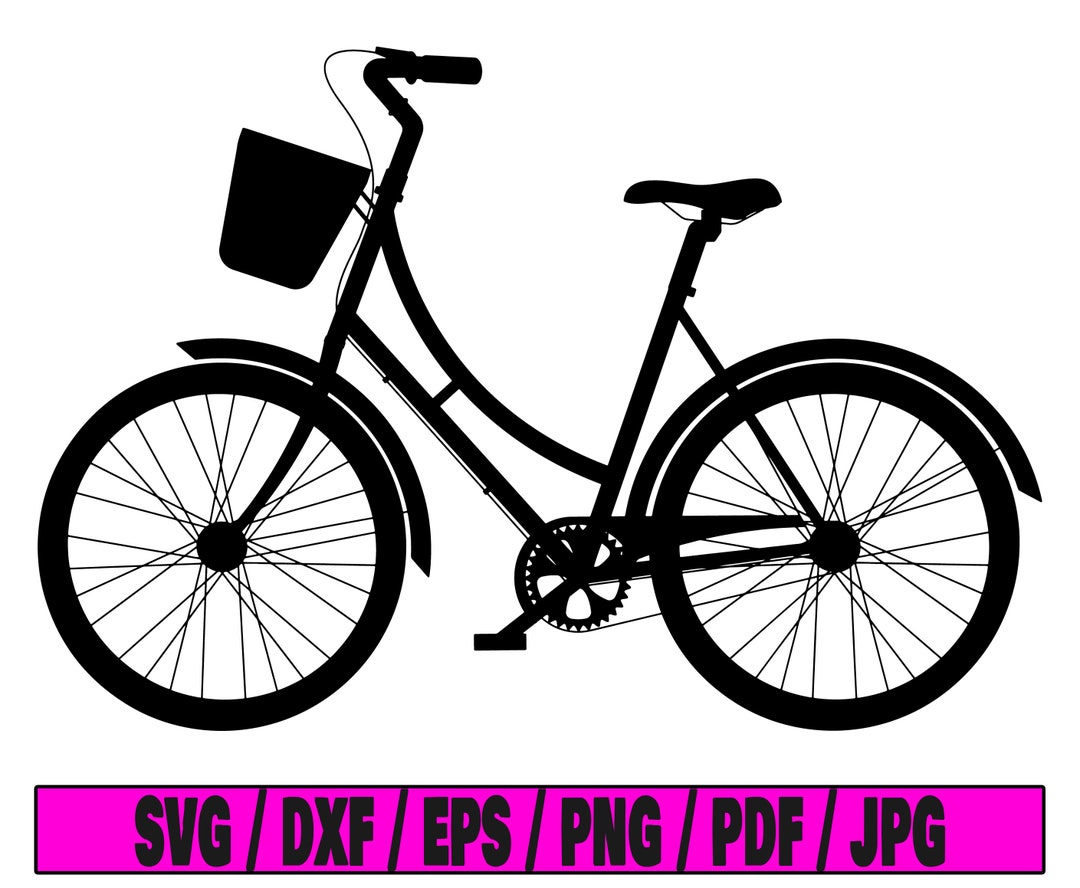 Bicycle Svg, Bike Svg, Retro Bike Svg, Bicycle Silhouette Svg - Etsy