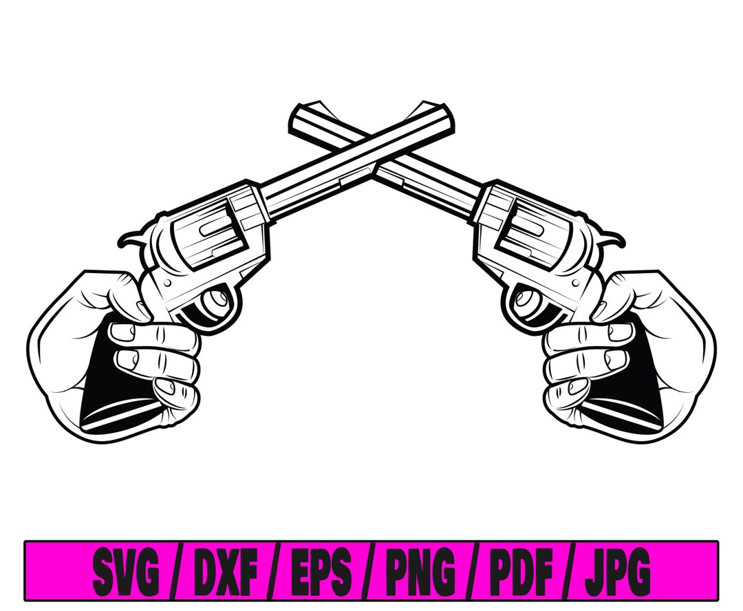 Revolver Svg, Handgun Svg, Pistols Svg, Pistol Svg - Etsy