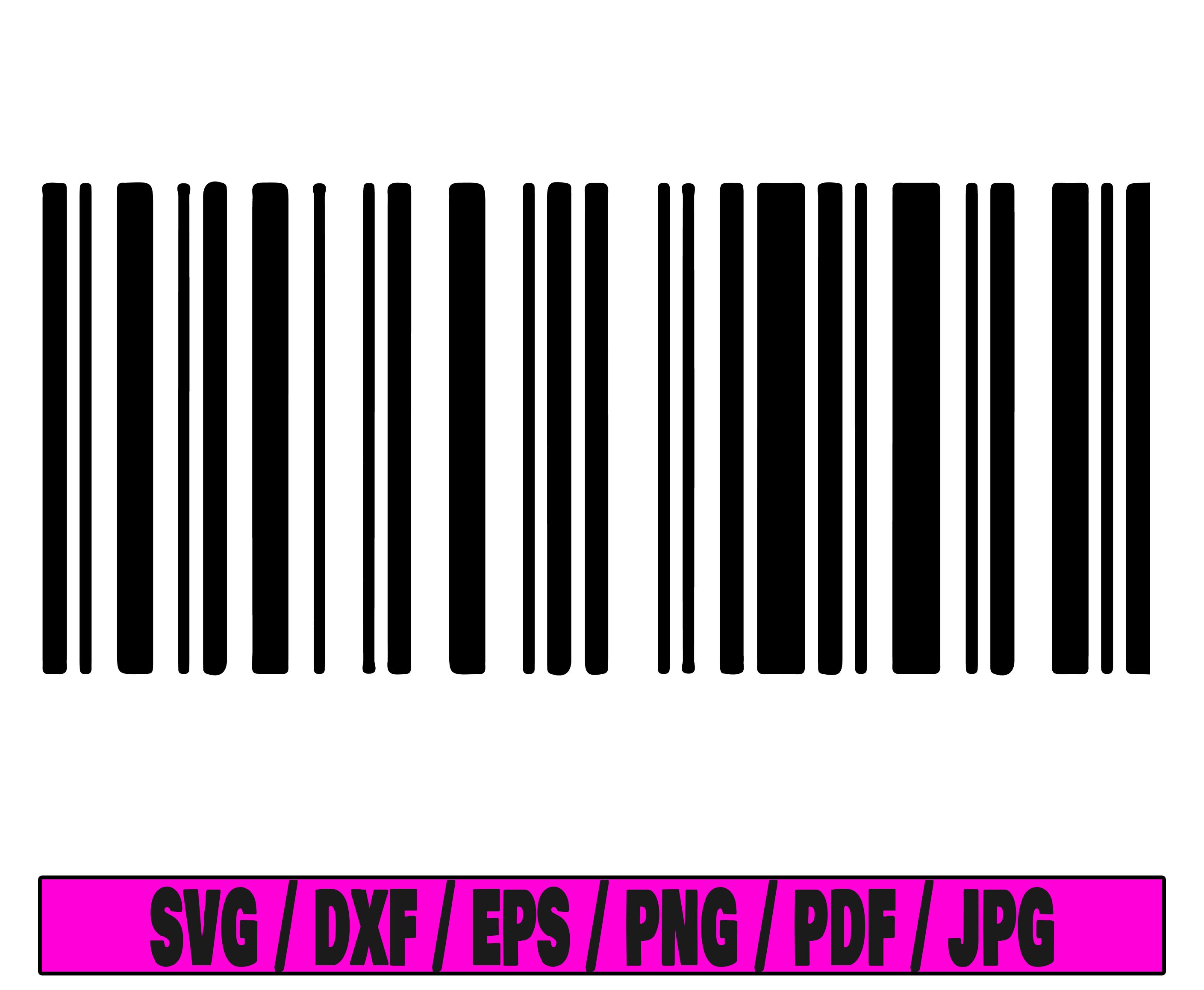 Barcode Svg, Barcode Silhouette Svg, Product Number Svg, Lines Svg ...