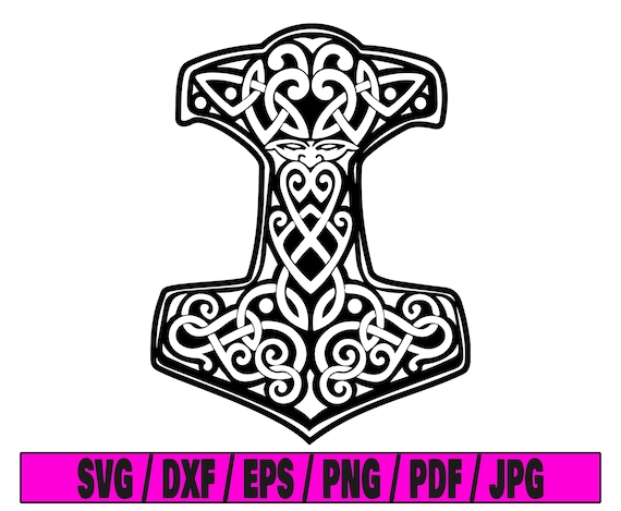 Thor Hammer Outline