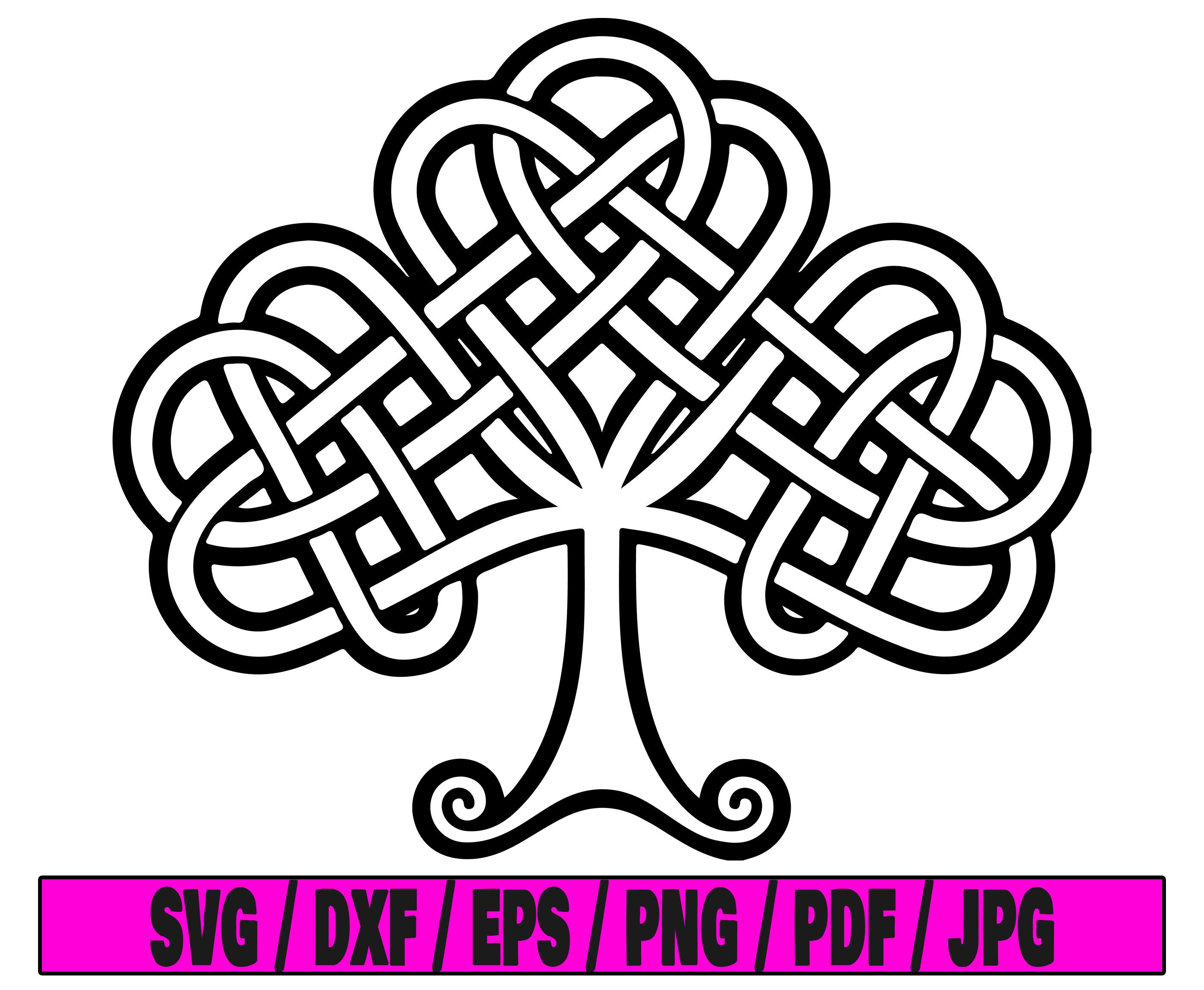 Celtic Tree Svg, Tree Svg, Celtic Svg, Svg Silhouette, Cricut File - Etsy