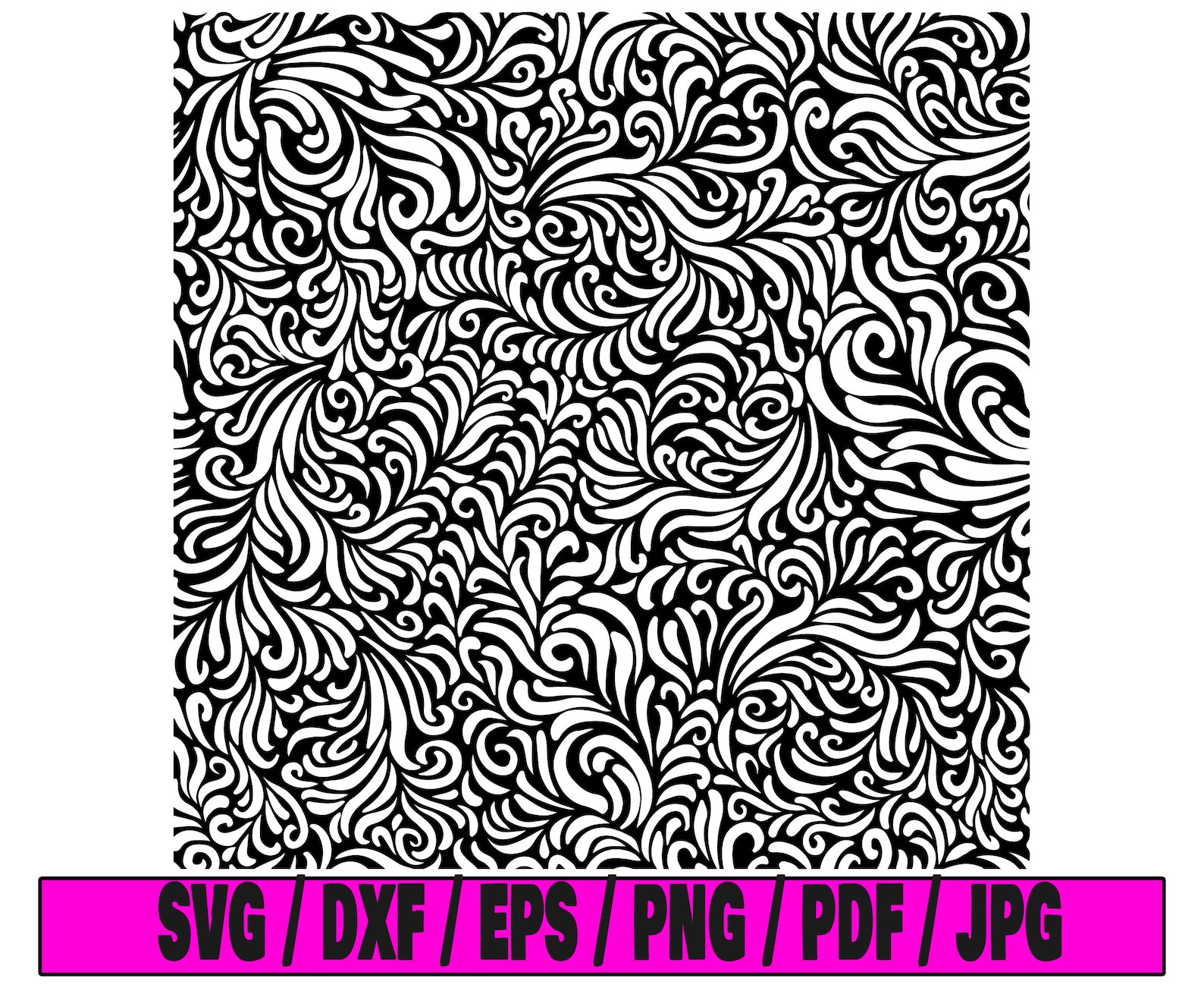 Seamless Floral Pattern Svg, Floral Pattern Svg, Seamless Svg, Floral ...