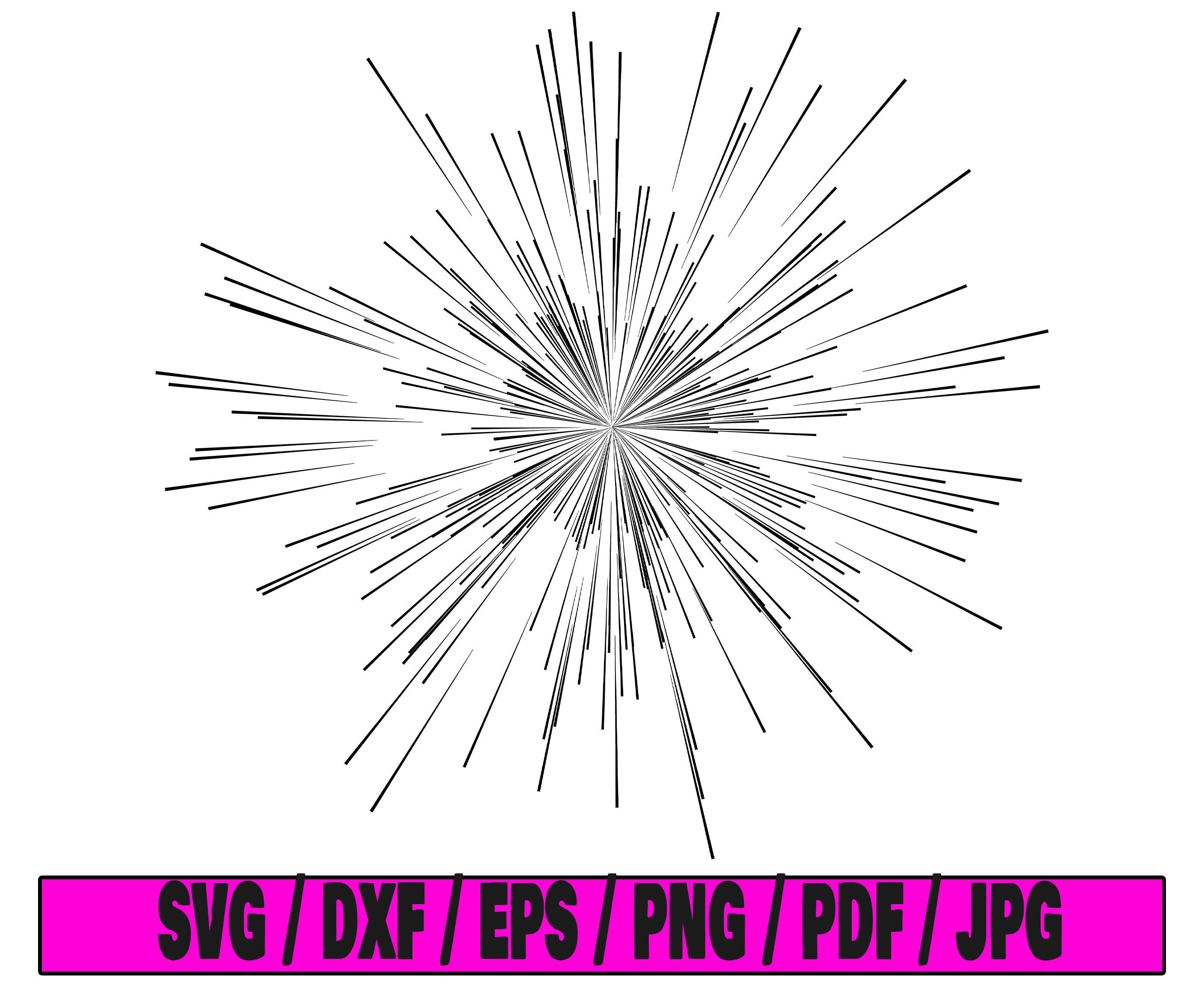 Fireworks Svg, Celebration Svg, Fireworks Silhouette Svg, Party Svg - Etsy