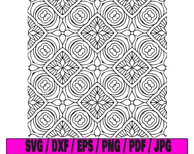 Seamless Pattern Svg, Seamless Svg Cut File, Pattern Clipart, Svg Cut ...
