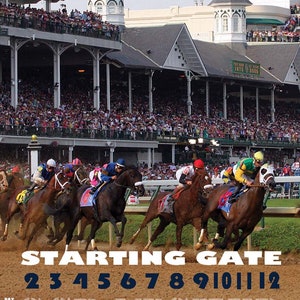 Horse Racing Board Game/dice and Gambling Game - Etsy