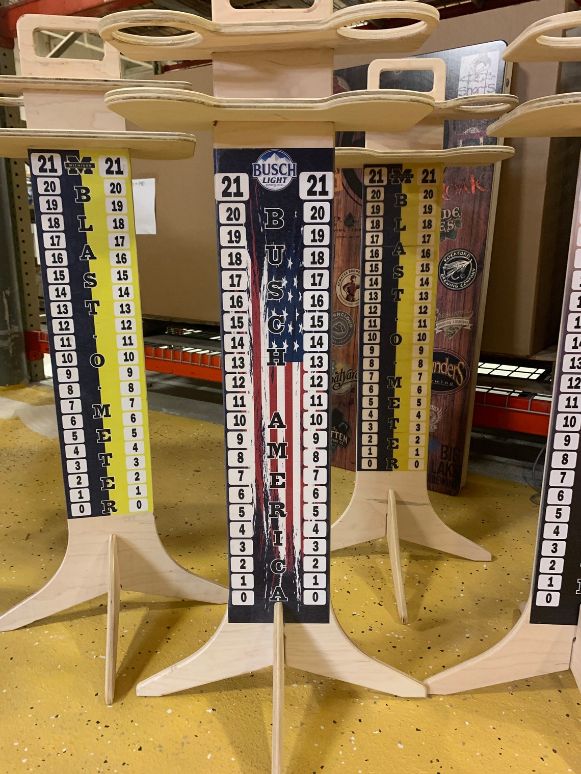 Busch Light Cornhole Score Tower - Etsy