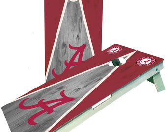 Alabama Crimson Tide Cornhole Boards - Etsy