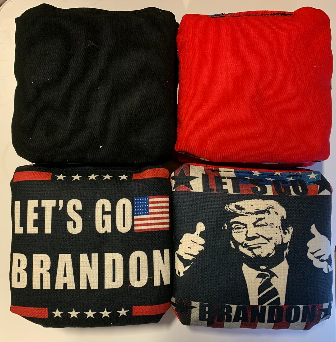 Trump Cornhole Bags - Let’s Go Brandon! - Etsy