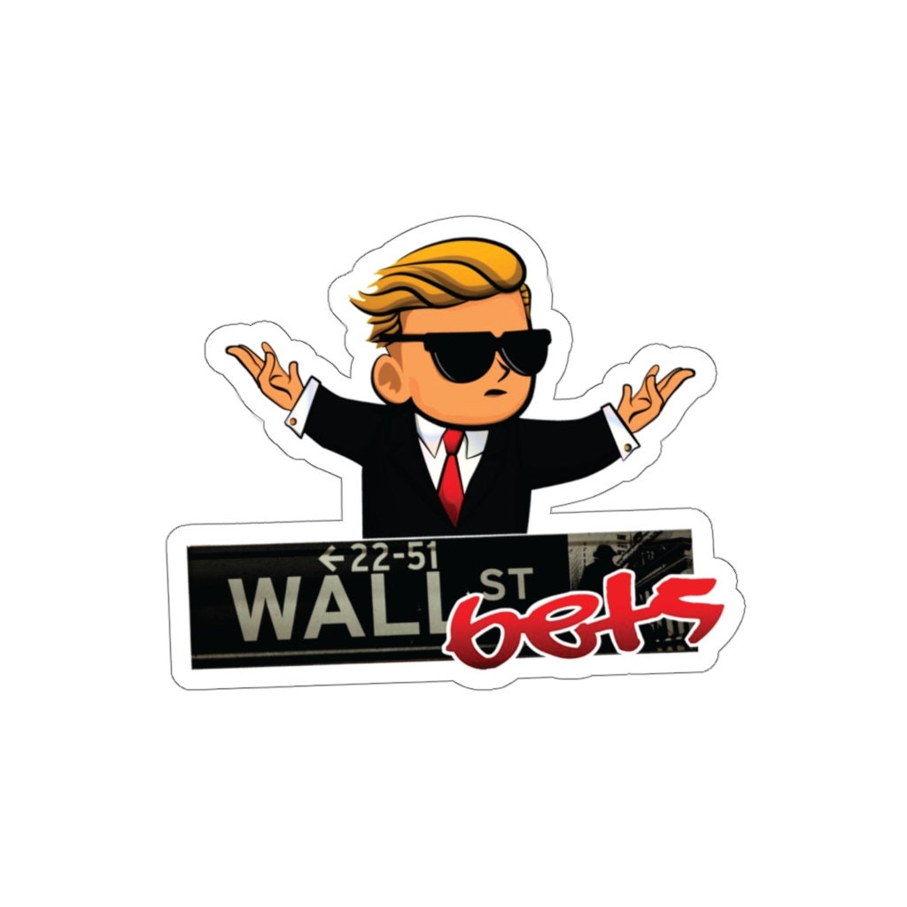 Paper, Party & Kids Diamond Hands Meme Stocks Kiss-Cut Sticker Craft ...