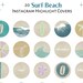 8 Beach Sea Theme Instagram Highlight Covers, Fun Shapes, Instagram ...