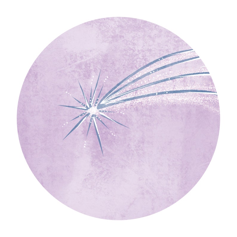 Instagram Highlight Covers Purple Moon Celestial Icons - Etsy