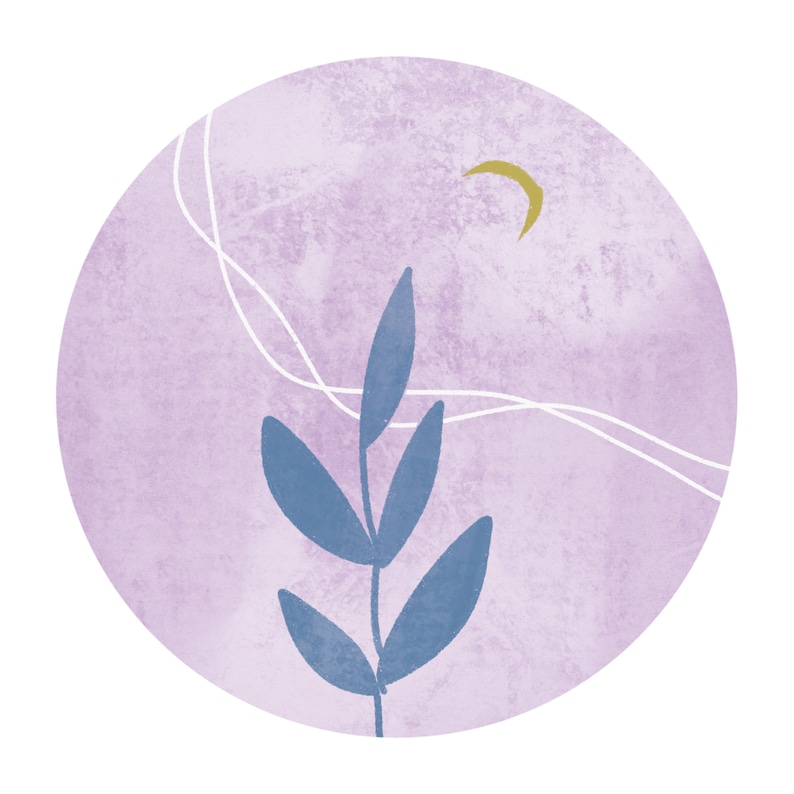 Instagram Highlight Covers, Purple Moon Celestial Icons, Cosmic Icons ...