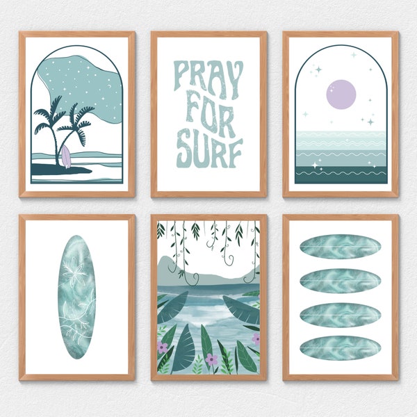 Pray for Surf - Etsy