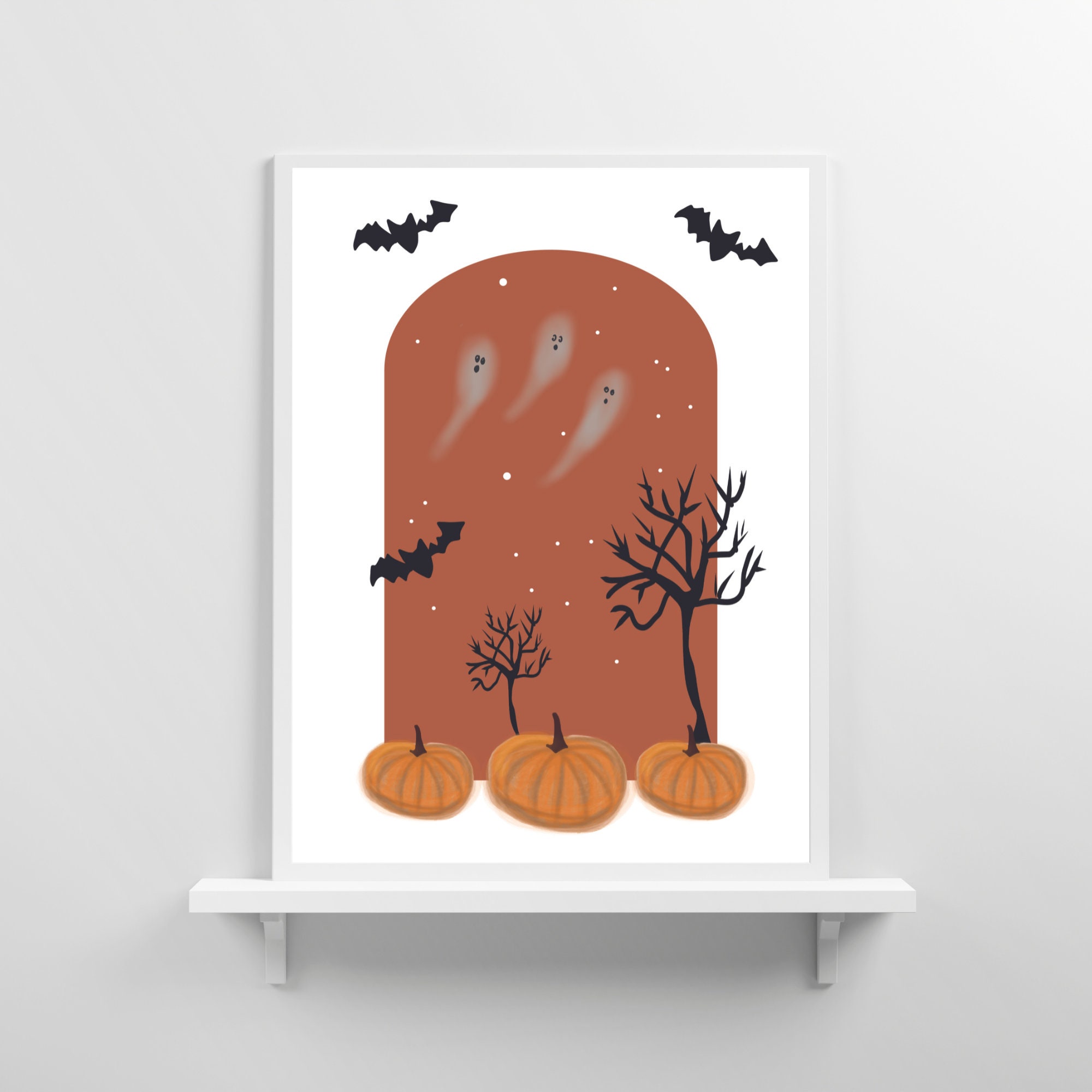Boho Halloween Print Set Spooky Posters Halloween Gallery - Etsy.de