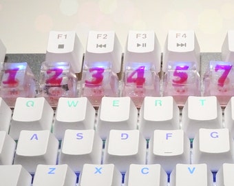 Transparent Jelly Keycap Set - Etsy UK