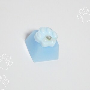 Spacebar, ISO Enter Keycap, Cat Paw Keycaps, Keycap Set, Resin Keycap ...