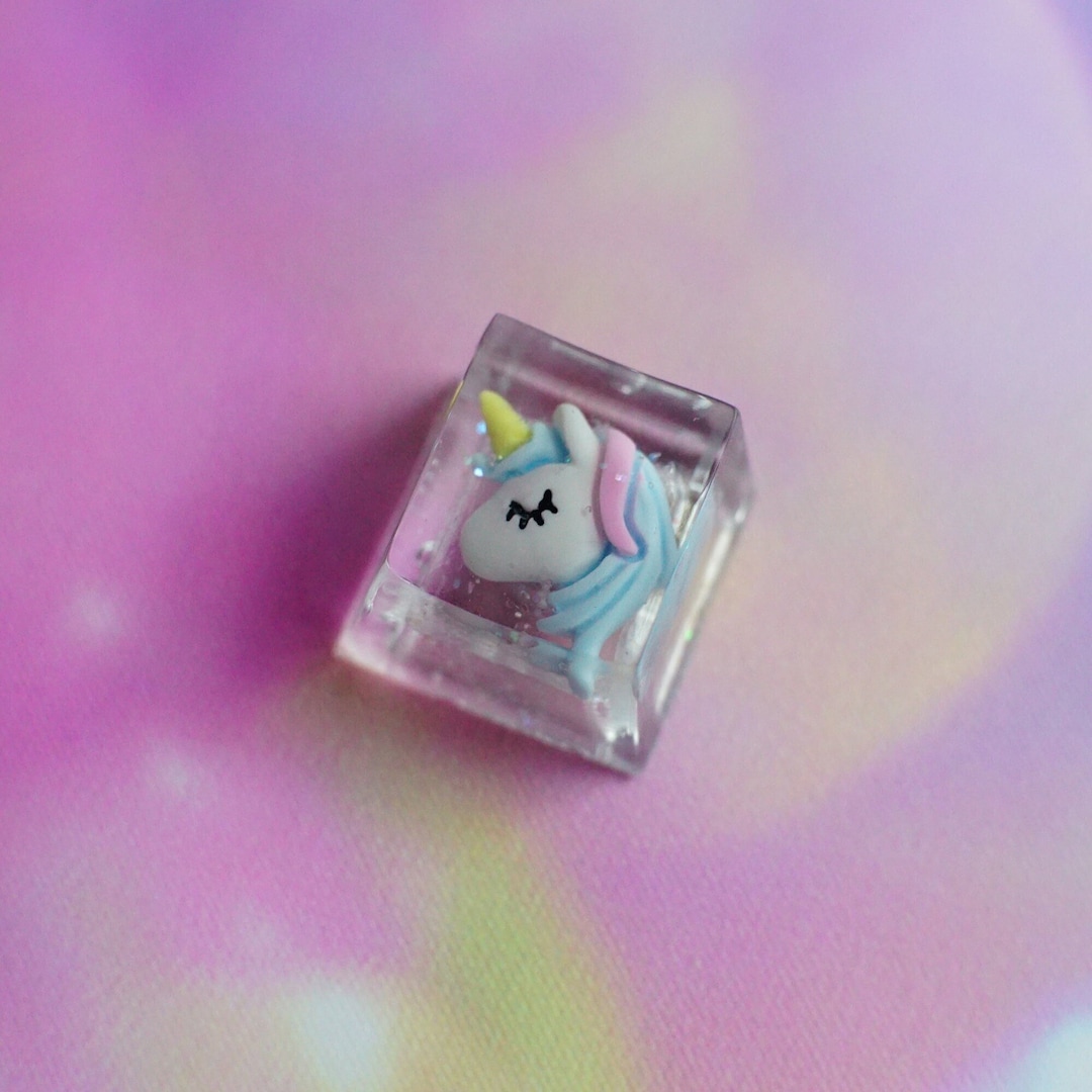 Cute Unicorn Keycap | Escape Keyboard Caps | Anime Keycaps - Etsy