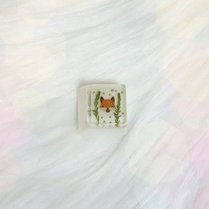 Fox Keycaps, Cute Key Caps, Artisan Keycap, OEM for Cherry MX, Gateron ...
