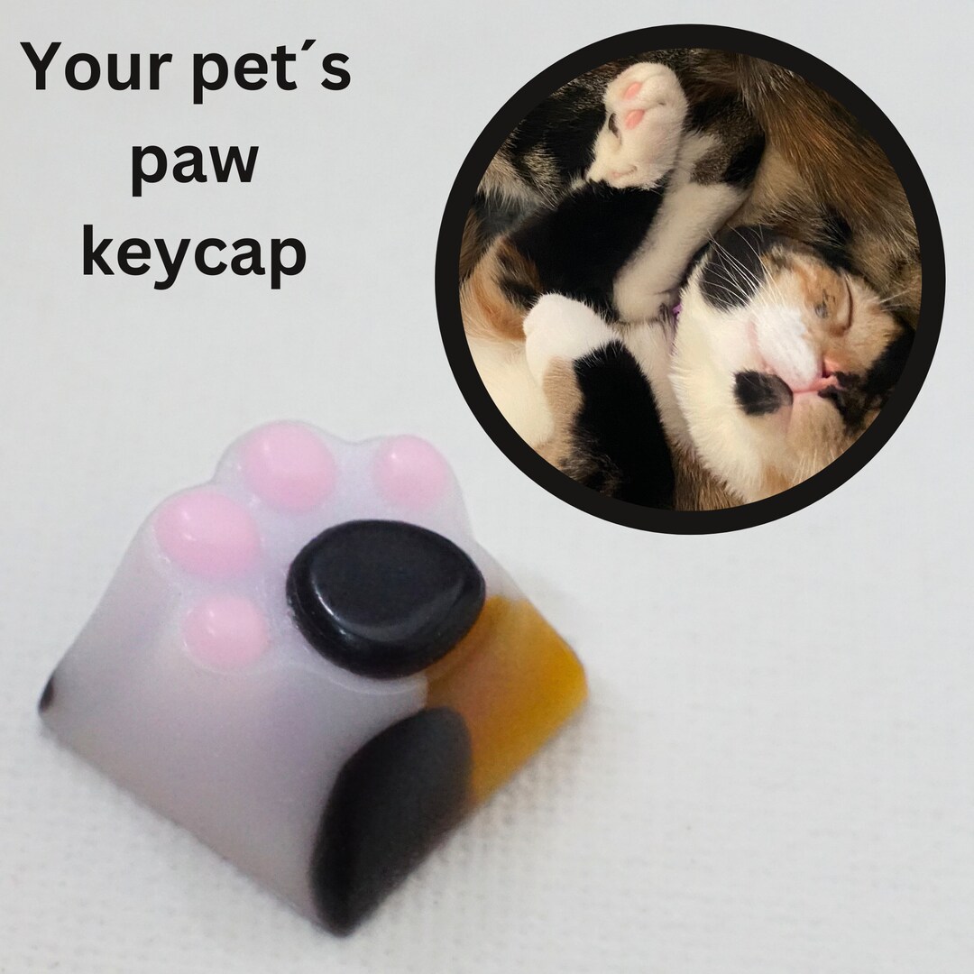 Custom Keycaps Personalized Paw Keycap for Mechanical - Etsy