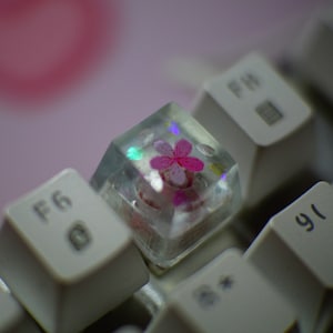 Sakura Keycaps | Artisan Japanese Key Caps | Cherry MX - Etsy