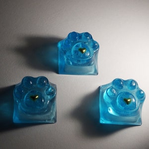 Artisan Keycap | Water Paw Custom Keycaps | OEM CHERRY MX - Etsy