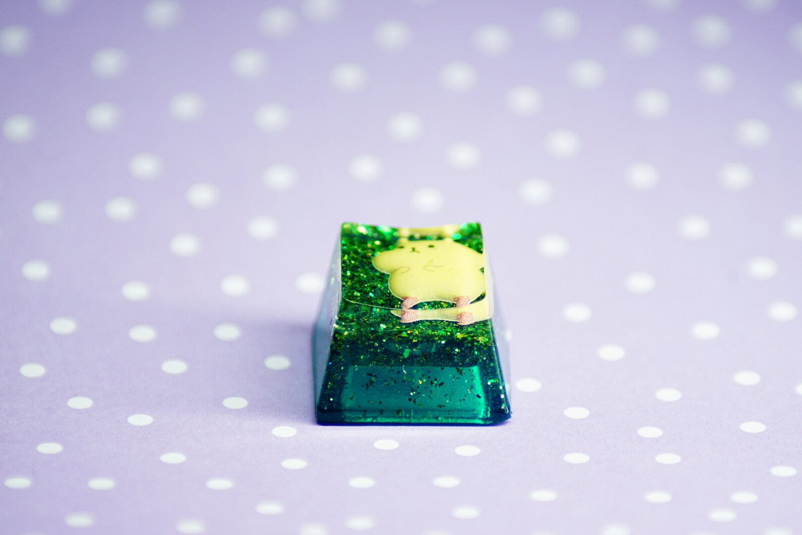 Cute Hamster Green Keycap Set Anime Keycaps R4 - Etsy