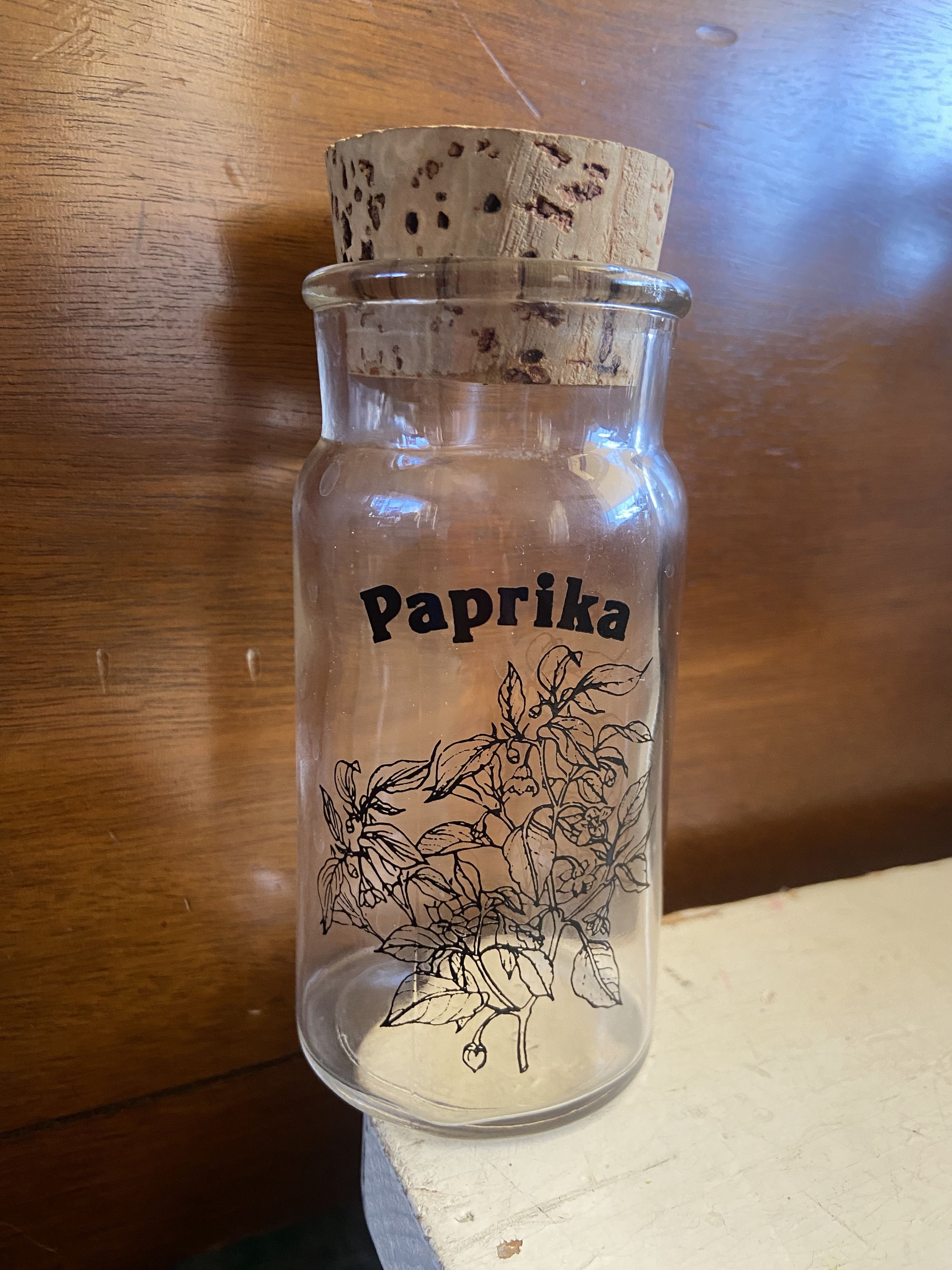 Vintage Wheaton Glass Spice Jars With Name and Botanical - Etsy