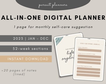 2023 Digital Planner for Goodnotes Notability iPad - Etsy