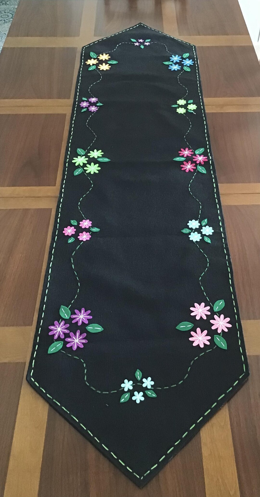 Spring Themed Cushion | Spring Themed Table Runner | Handmade Table ...