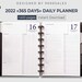 2022 Daily Planner Printable, 24 Hours Planner, 365 Days to Do List ...