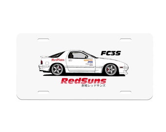 Rx7 License Plate - Etsy