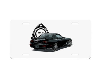 Rx7 License Plate - Etsy