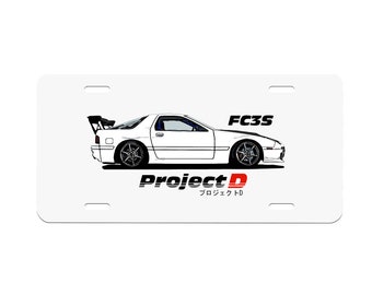 Rx7 License Plate - Etsy