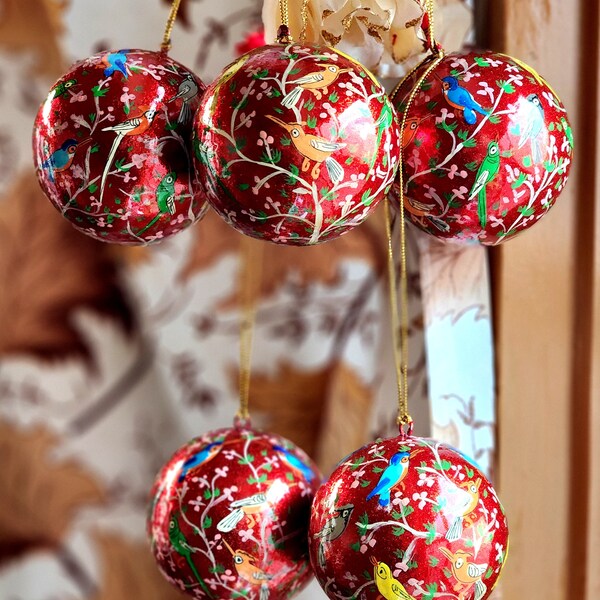 Paper Mache Ornament - Etsy